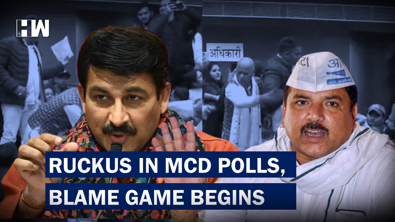 Delhi MCD Ruckus: AAP, BJP Members On Tables, Beat Each Other - HW News English