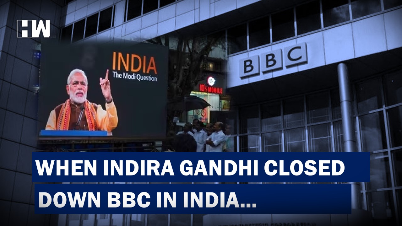 BBC IT Survey: When BBC Was Shut Down In India By Former PM Indira ...