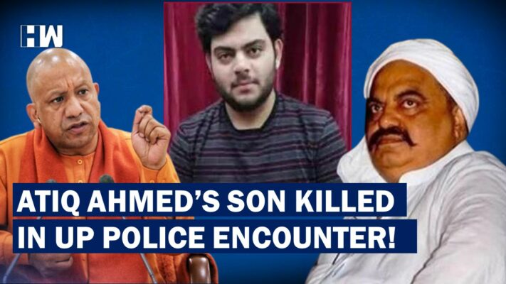 Atiq Ahmed's Son Asad Ahmed Killed In UP Police Encounter in Jhansi - HW News English