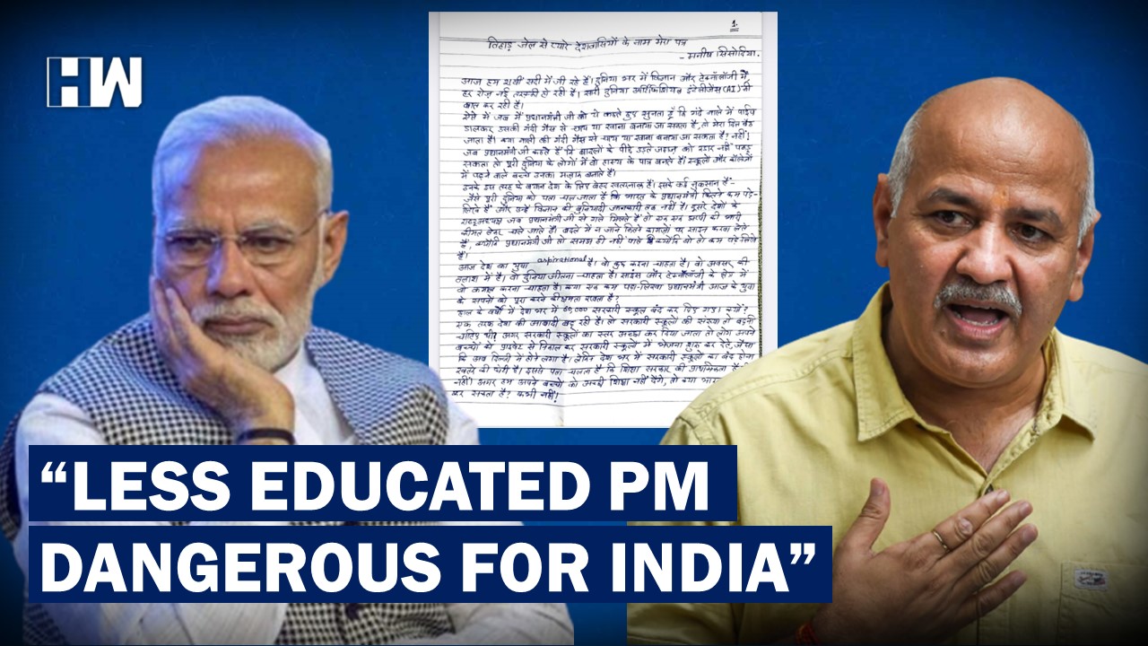 "My Heart Sinks When He Talks About 'Naali ka Gas'": Manish Sisodia ...
