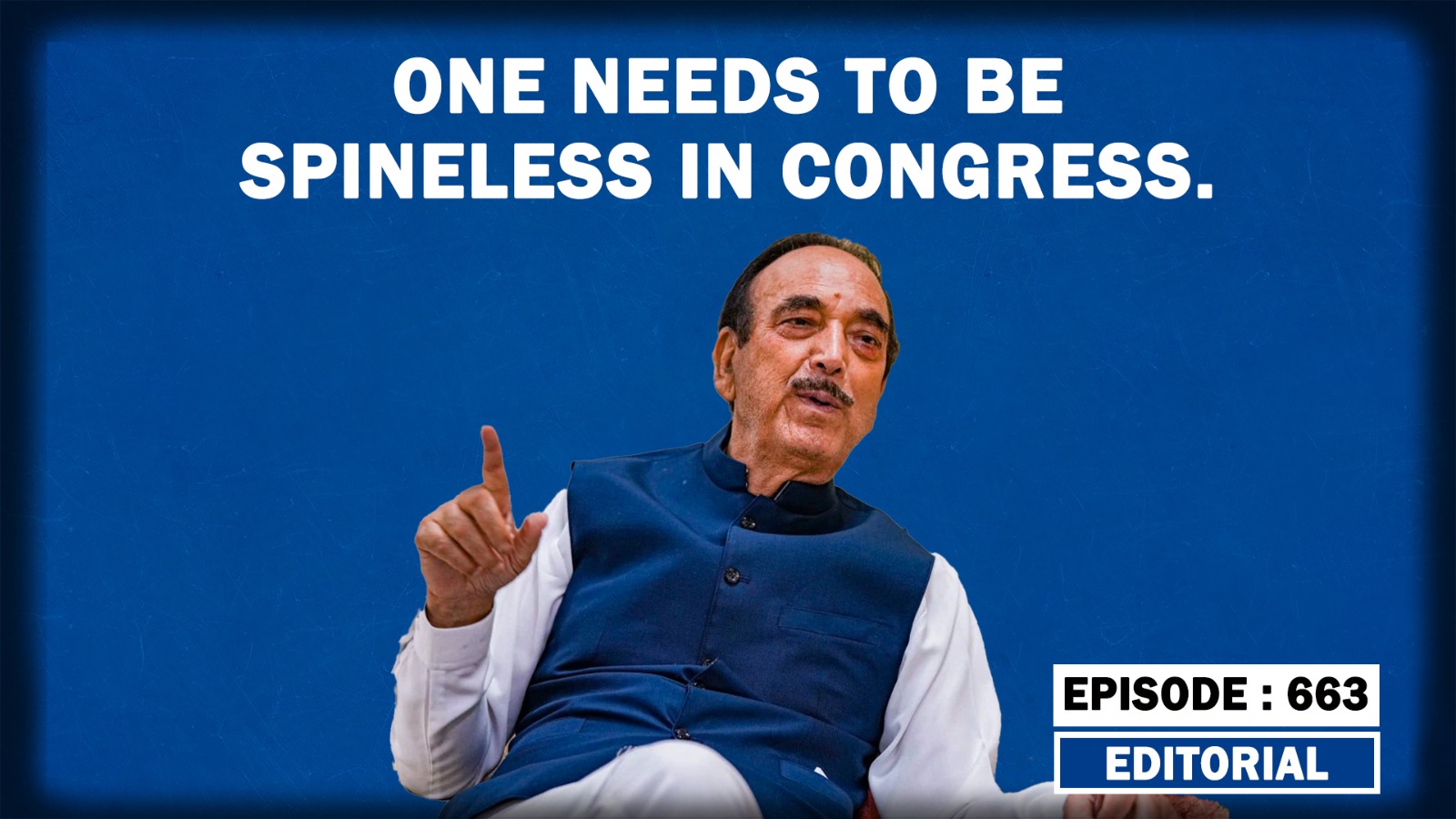 Editorial with Sujit Nair:One needs to be Spineless in Congress - HW ...