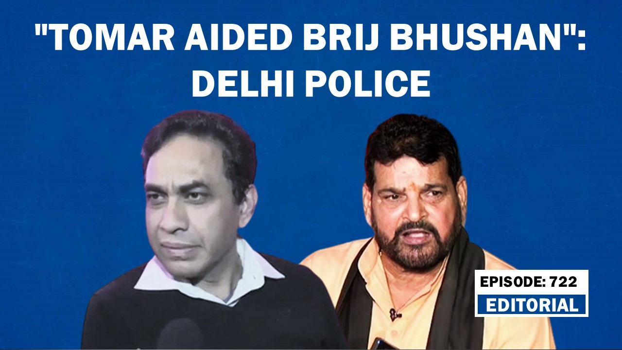 Editorial With Sujit Nair: "Tomar aided Brij Bhushan": Delhi Police - HW News English