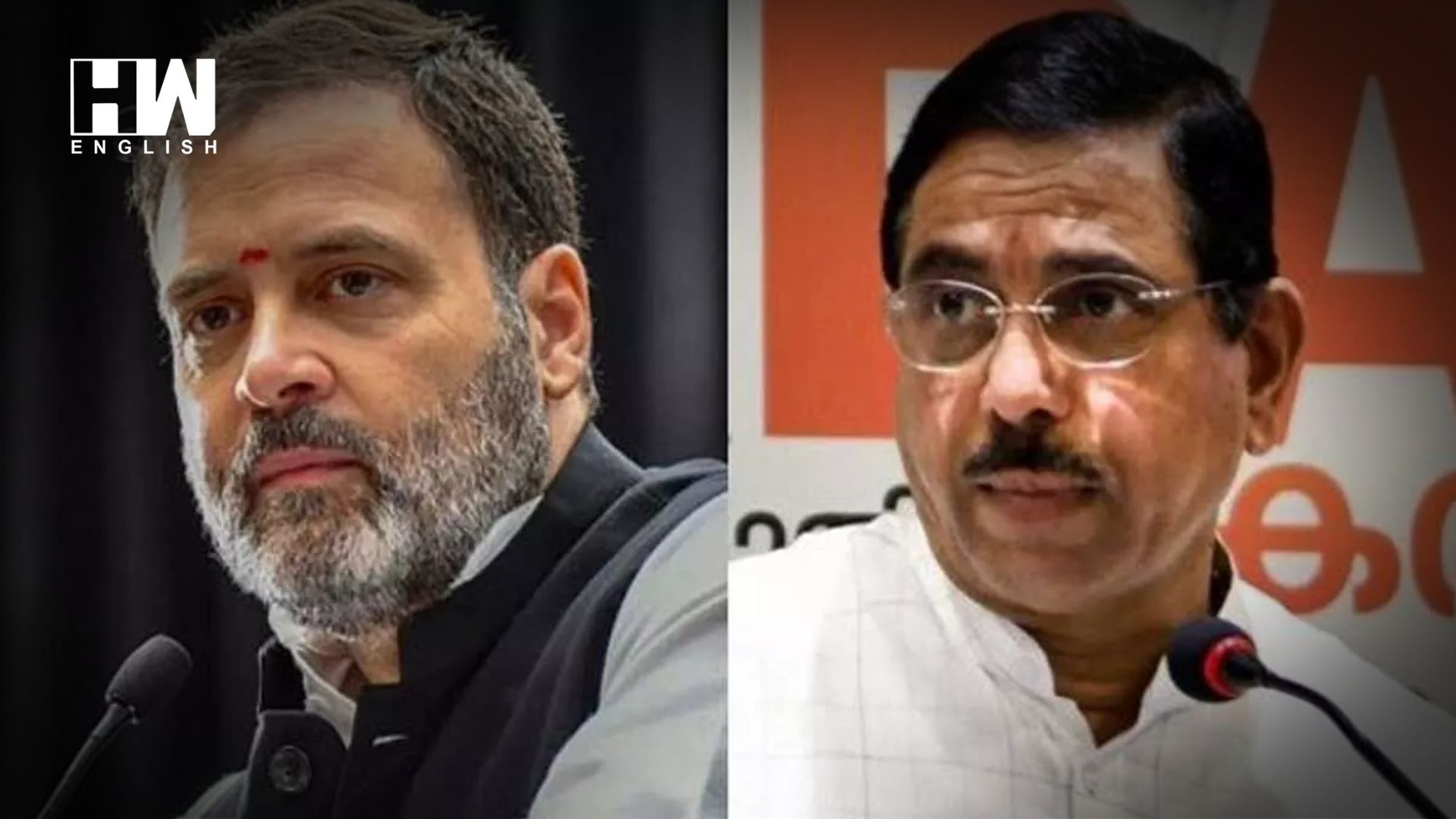 "Rahul Gandhi Urged MPs To Display Placards": Pralhad Joshi - HW News English