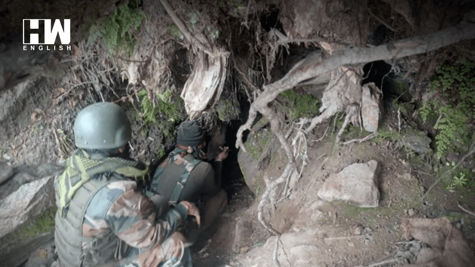 Soldiers Instructed To Dismantle Terrorist Hideout Cave In J&K - HW ...