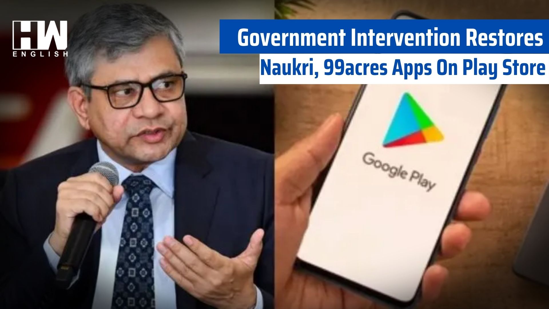 Government Intervention Restores Naukri, 99acres Apps On Play Store ...