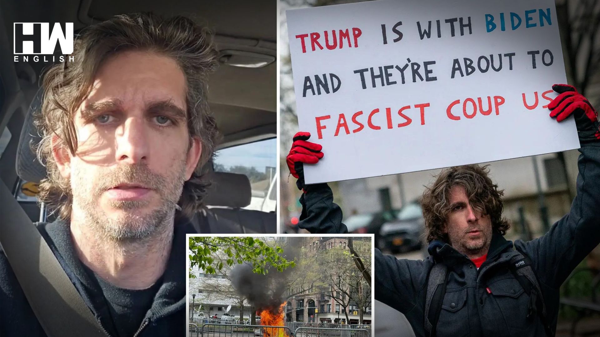 Max Azzarello: The Man Who Set Himself Ablaze Outside Trump's Hush ...