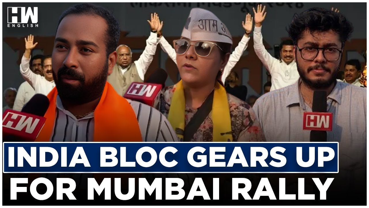 NDA Vs INDIA In Mumbai: Opposition Bloc Gears Up Mega Mumbai Rally - HW News English