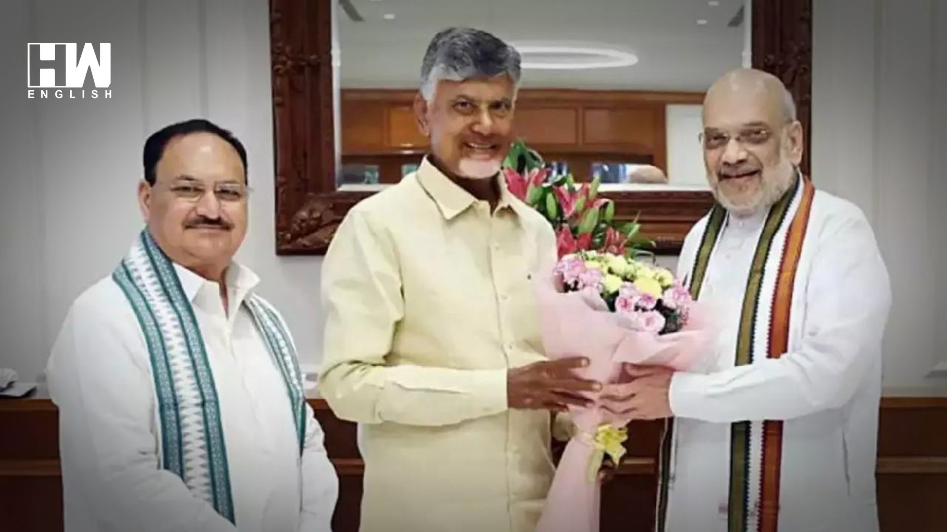 NDA Selects N Chandrababu Naidu As Andhra CM, Oath Tomorrow - HW News English