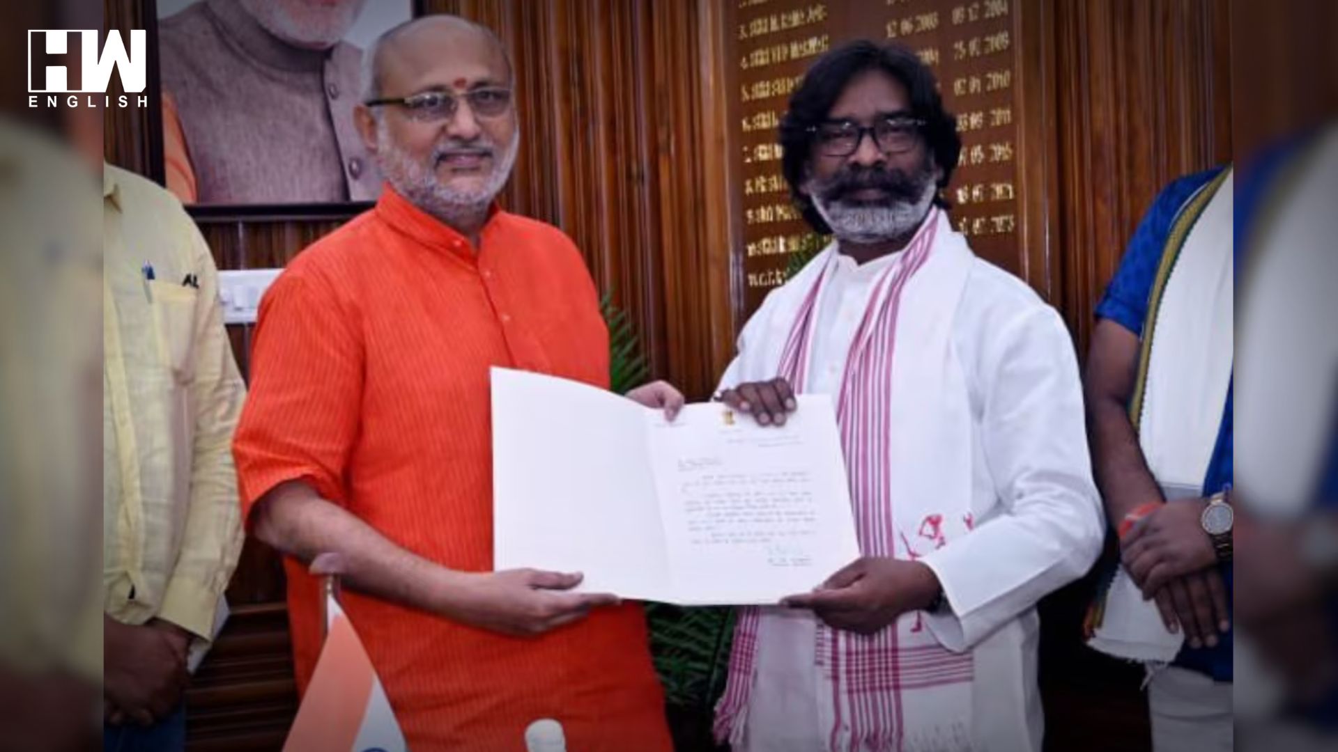 Hemant Soren Sworn In As Jharkhand Chief Minister Again - HW News English