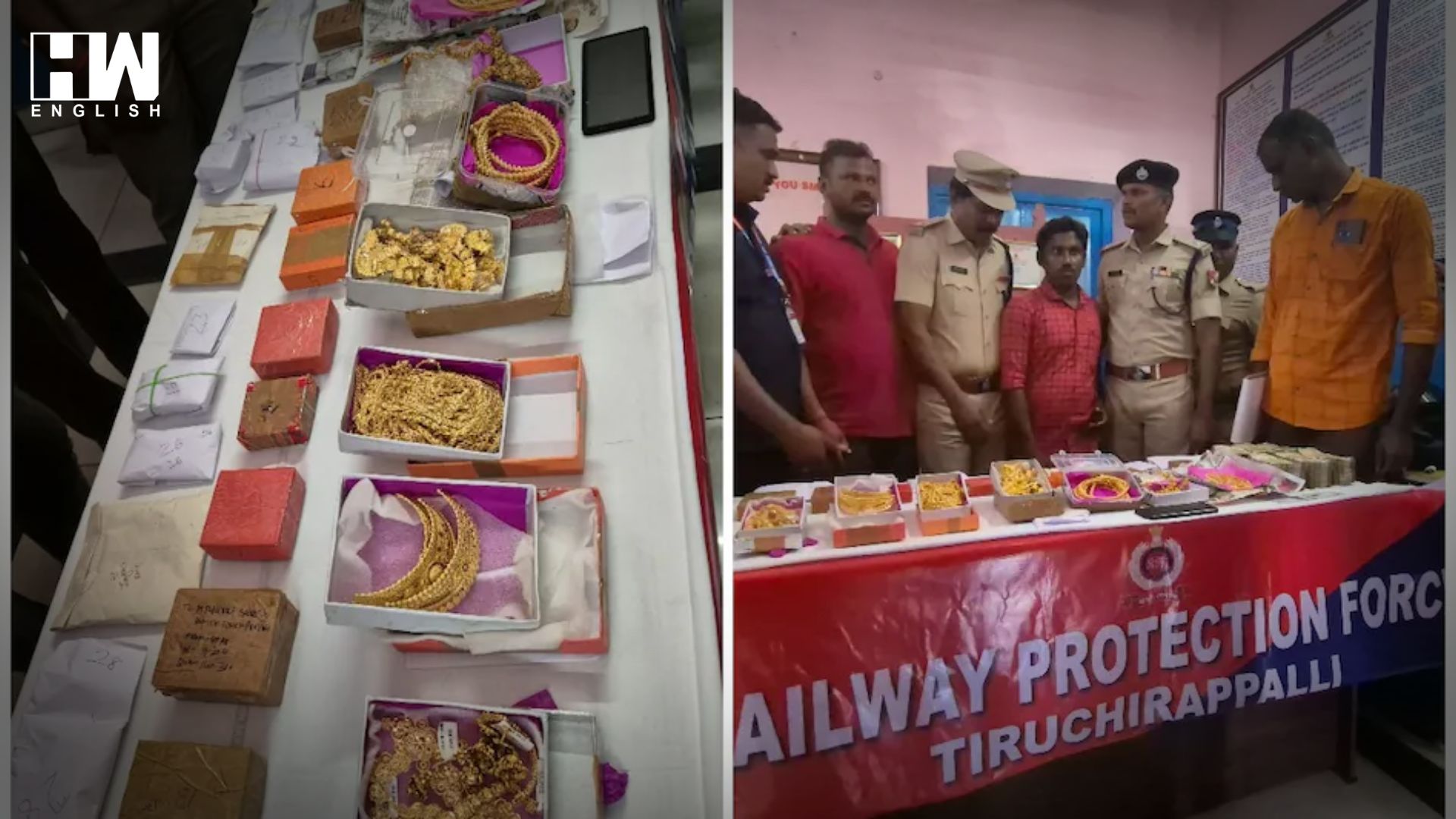 Tamil Nadu: RPF Seizes Gold and Cash from Train Passenger - HW News English