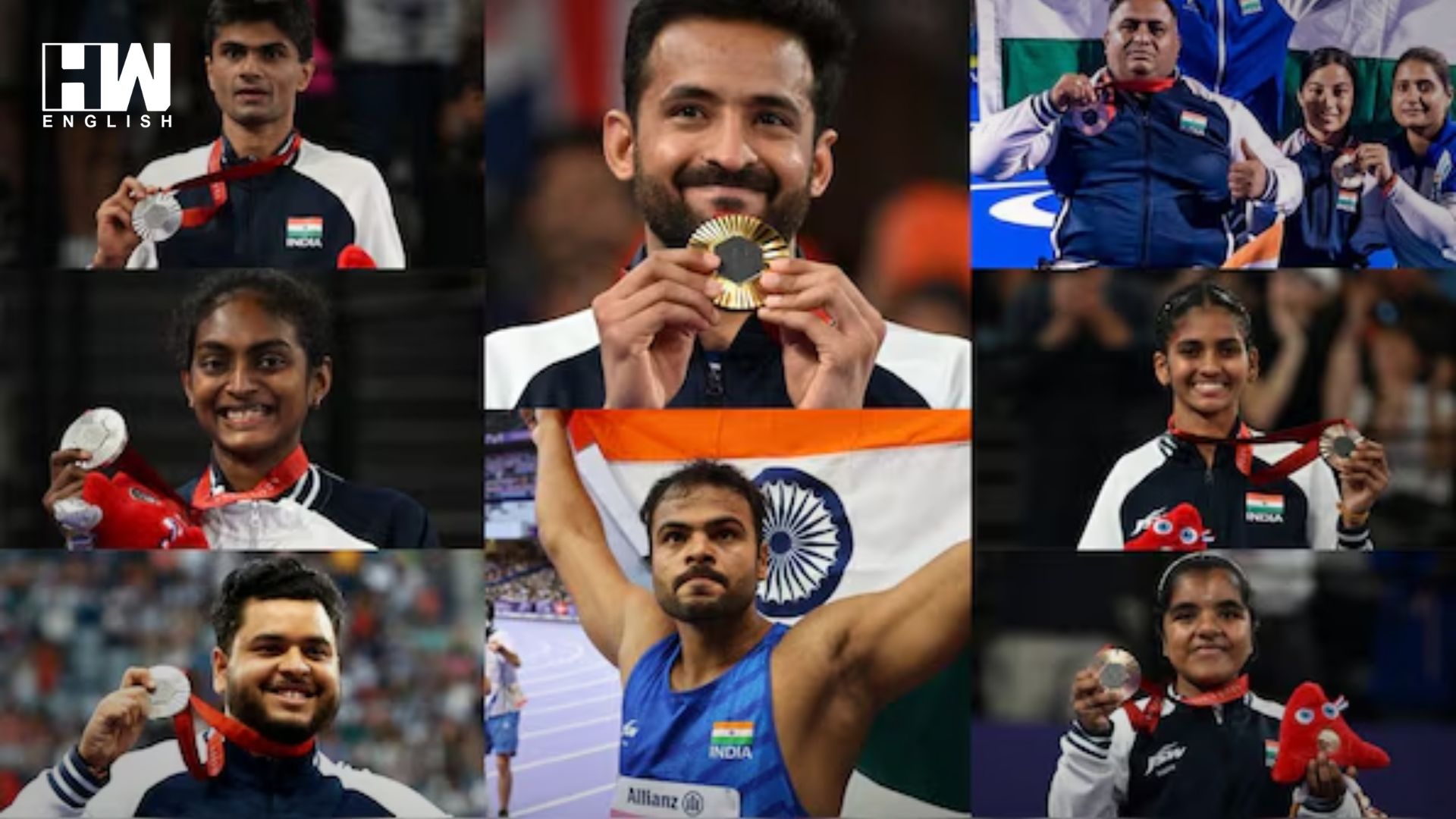India Shines At Paris Paralympics, Secures 8 Medals - HW News English