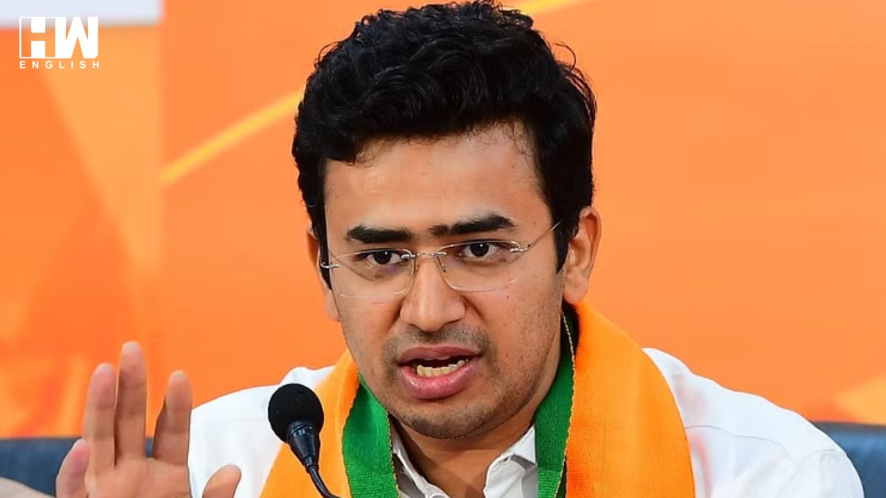 FIR against BJP MP Tejasvi Surya for 'False Claim' linked to farmers death - HW News English