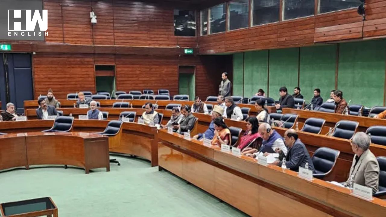 10 Opposition MPs Suspended After Disturbance at Waqf JPC Meet - HW News English